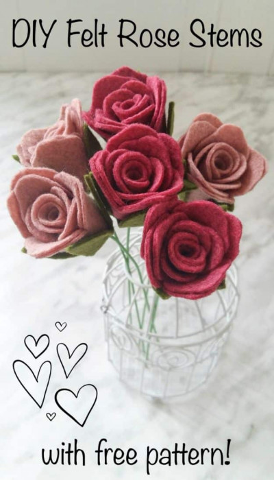 34 Most Beautiful Rose Crafts Ever Created - DIY Joy