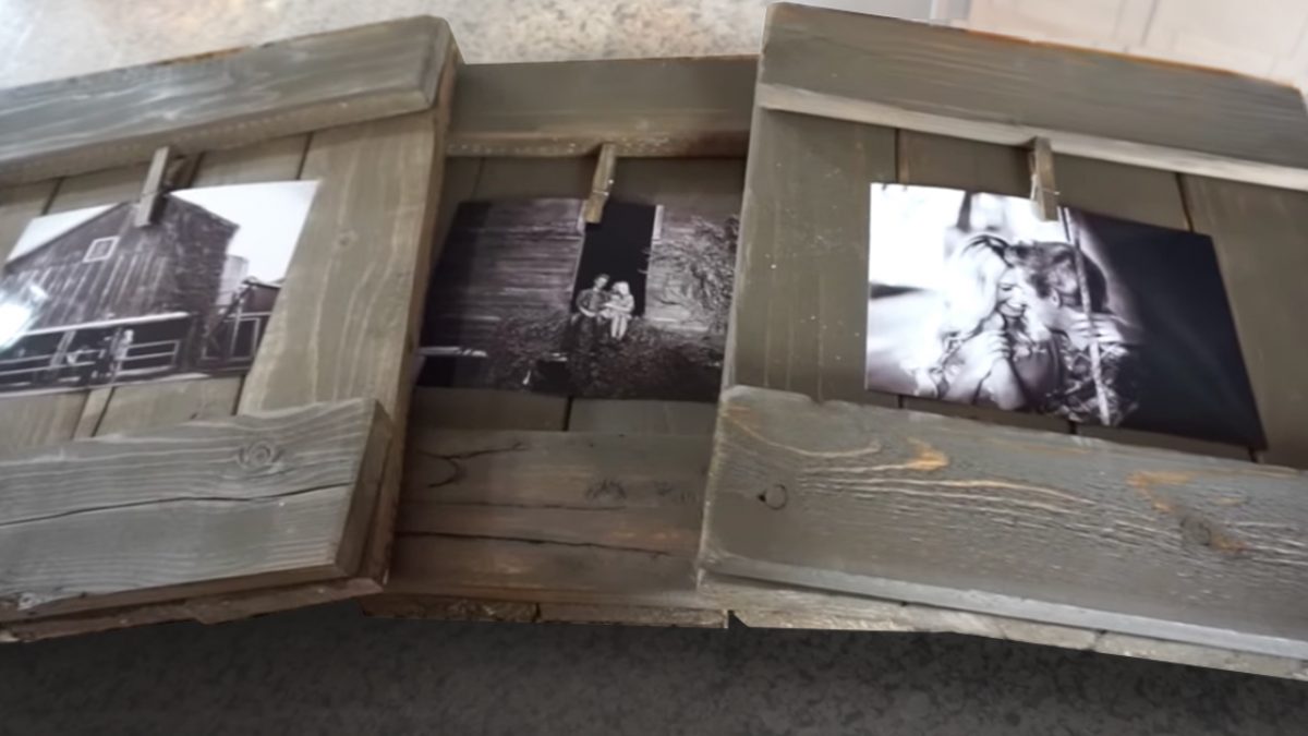 Diy Pallet Picture Frames