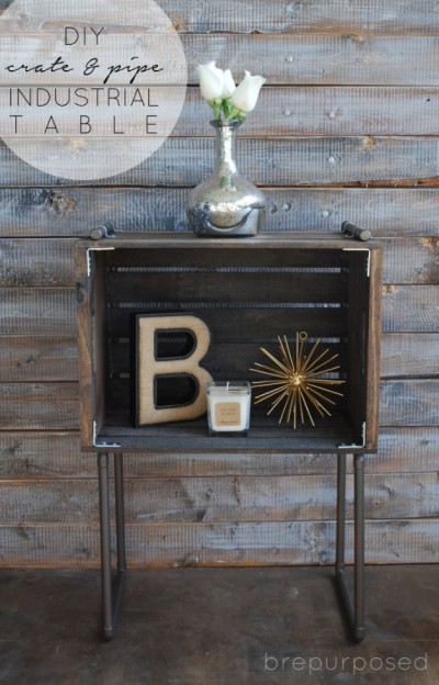 34 DIY Home Decor Ideas Made With Repurposed Crates - DIY Joy