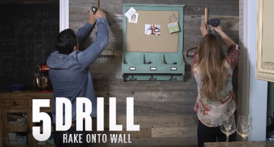 Repurpose Your Rake Into This Adorable Storage Rack For Free - DIY Joy