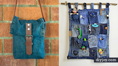 35 Blue Jean Upcycles You Can Make for Next To Nothing - DIY Joy