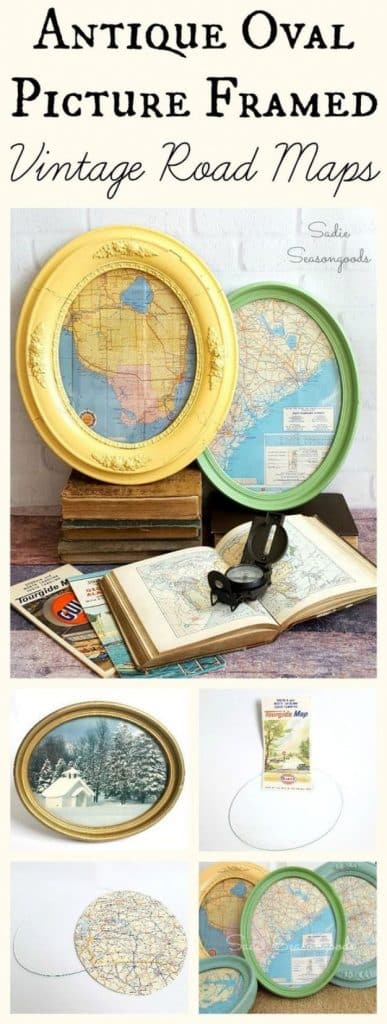 36 Cool DIYs To Make With Maps - DIY Joy