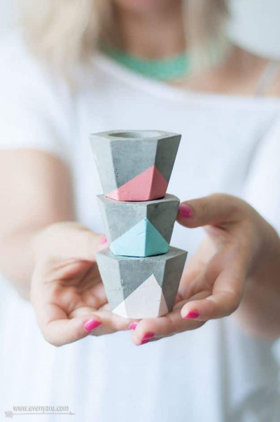 37 DIY Projects Made With Concrete - DIY Joy