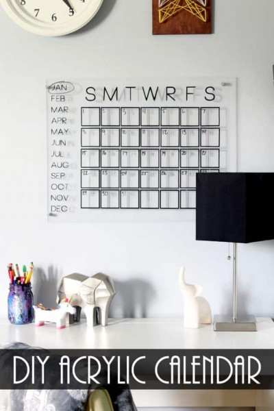33 DIY Calendars To Start The New Year Off Right - DIY Joy