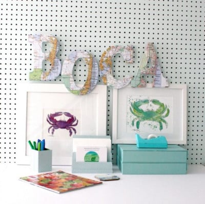 36 Cool DIYs To Make With Maps - DIY Joy