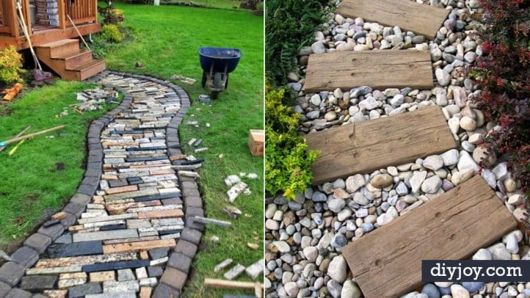 34 DIY Walkways For An Outdoor Path - DIY Joy