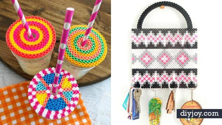 35 Perler Bead Crafts - DIY Joy