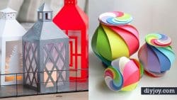 40 Creative Paper Crafts Ideas - DIY Joy