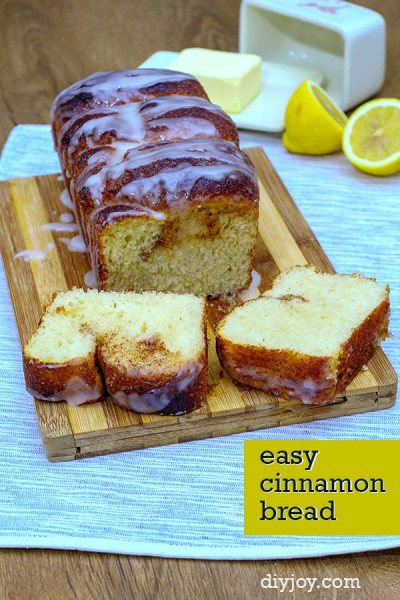 Easy Recipe Videos- Dolly Parton's Cinnamon Roll Bread - DIY Joy