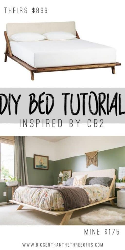 34 DIY Bed Frames To Make for the Bedroom