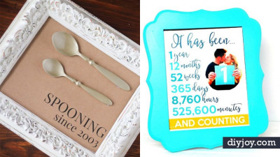 34 DIY Anniversary Gifts - DIY Joy