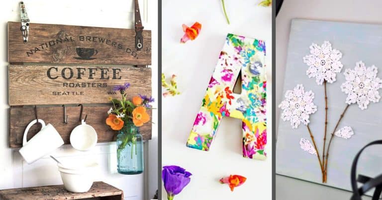 50 Cheap DIY Home Decor Projects That May Fit Any Budget - DIY Joy