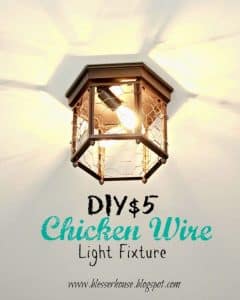 34 DIY Light Fixtures