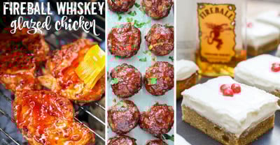 34 Fireball Whiskey Recipes - Dessert Ideas and Cooking With A Kick