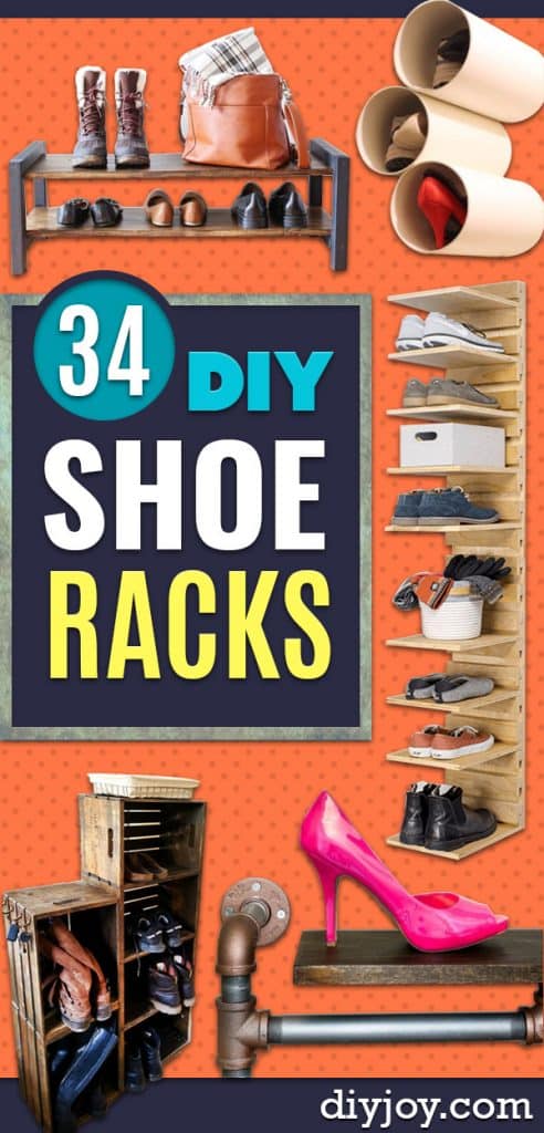 34 DIY Shoe Racks