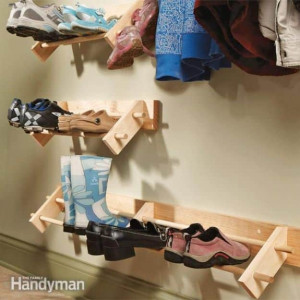 34 DIY Shoe Racks
