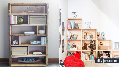 34 DIY Bookshelf Ideas - Easy and Cheap Bookcases to Make