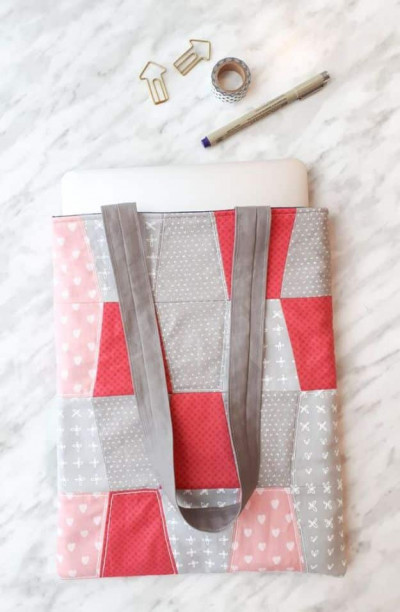 34 DIY Laptop Bags That Are Sure To Match Your Awesome Style - DIY Joy