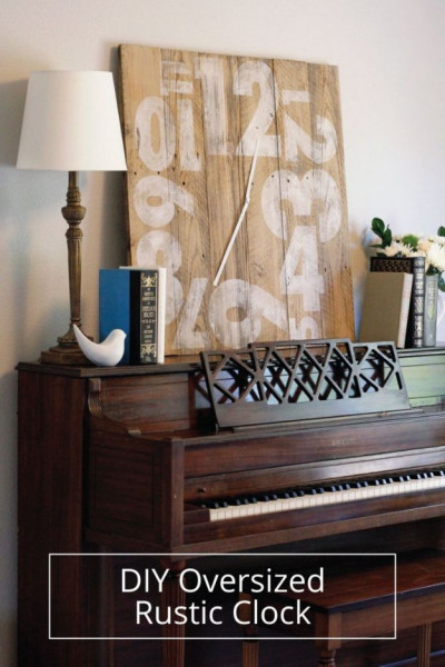 34 DIY Clocks That Do More Than Tell Time - DIY Joy