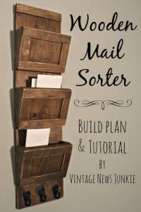 34 DIY Mail Organizers