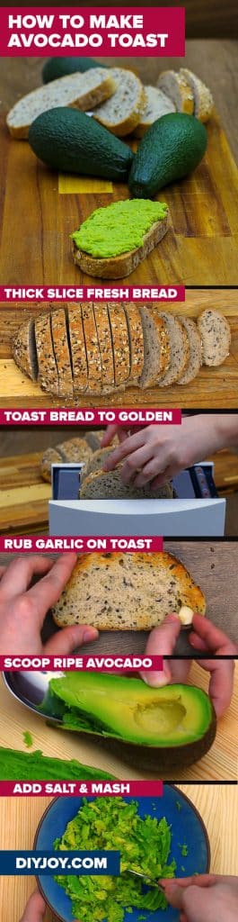 How to Make Avocado Toast | Recipes for Six Best Variations