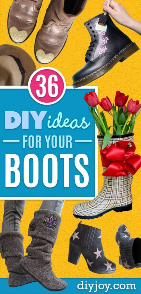 36 DIY Ideas for Your Boots