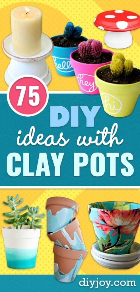 Clay Pot Crafts - 75 Super Creative Ideas For Clay Pots