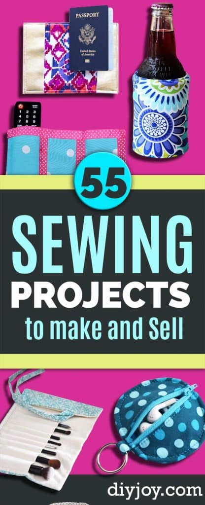 55 Sewing Projects to Make And Sell - DIY Joy