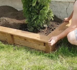 DIY Garden Bed Edging Just About Anyone Can Do - DIY Joy