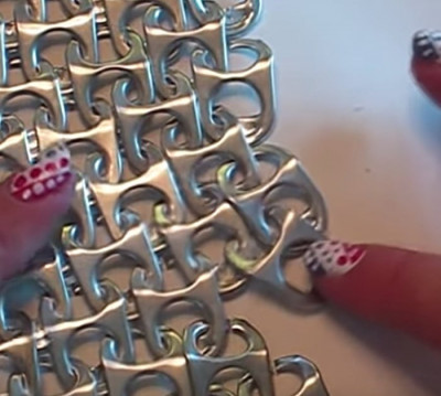 How To Make Pop Tab Chainmail - DIY Joy