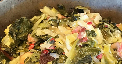 How to Make Fried Collard Greens - DIY Joy