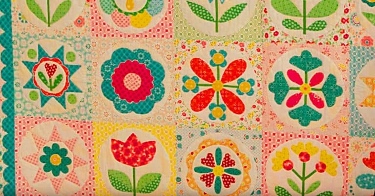 Granny's Garden Sew Along Quilt Tutorial - DIY Joy