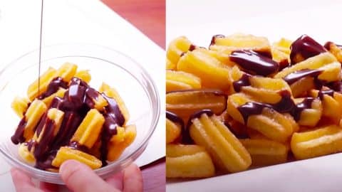 3-Ingredient Mini Churros Recipe