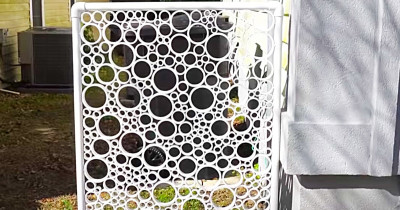 How To Make A PVC Pipe Privacy Screen - DIY Joy
