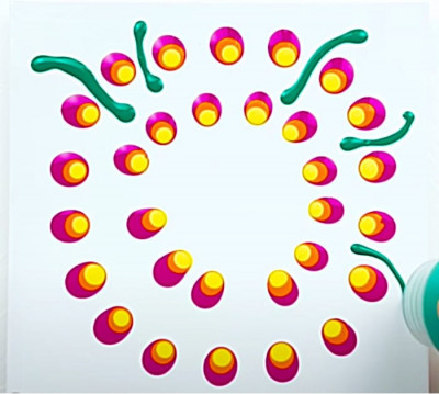 DIY Pull Chain Painting Technique - DIY Joy