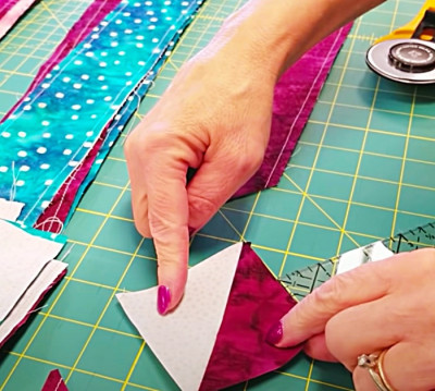 How To Make A Sunburst Quilt With Donna Jordan - DIY Joy