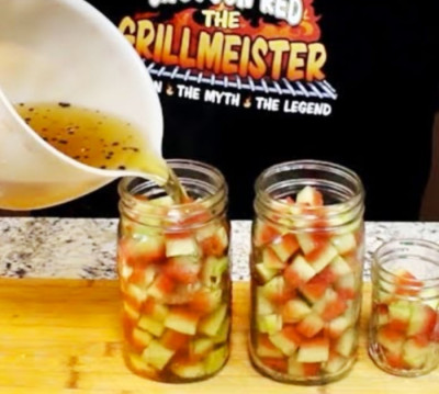 Pickled Watermelon Rind Recipe - DIY Joy