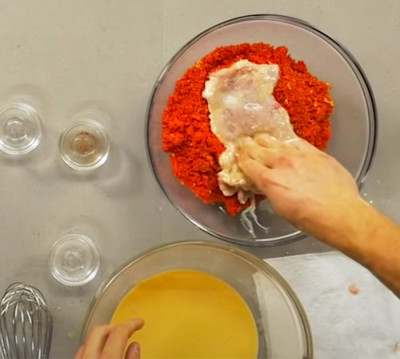 Flamin' Hot Cheetos Chicken Sandwich Recipe - DIY Joy