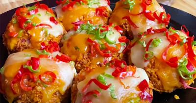 Nachos And Cheese Beef Ball Recipe - DIY Joy