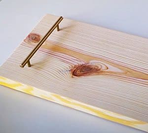 How To Make A DIY Serving Board - DIY Joy