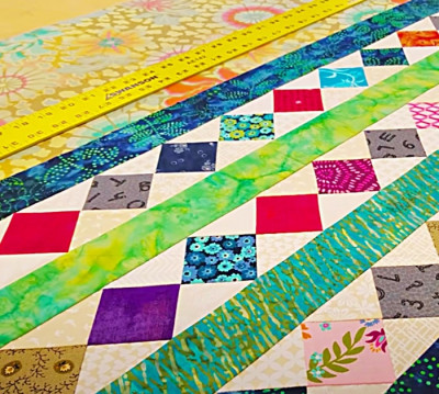 Donna Jordan Scrap Buster Table Runner - DIY Joy