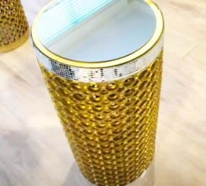 How To Make DIY Side Tables From Rubber Mats - DIY Joy