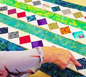 Jelly Roll Scrap Buster Table Runner With Donna Jordan - DIY Joy