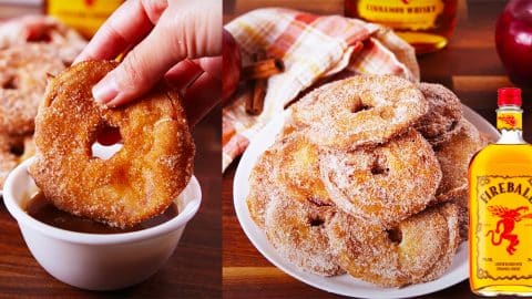 Fireball Apple Fritters Recipe