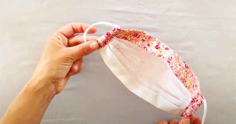 How to Make A Pleated Face Mask (Improved Design For Breathability ...
