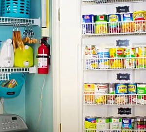 Dollar Tree Laundry/ Pantry Organizing Makeover - DIY Joy