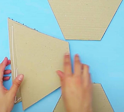 How To Make A vegetable Rack From Cardboard - DIY Joy