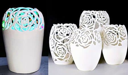 Paper Mache Corner Light Creation - DIY Joy