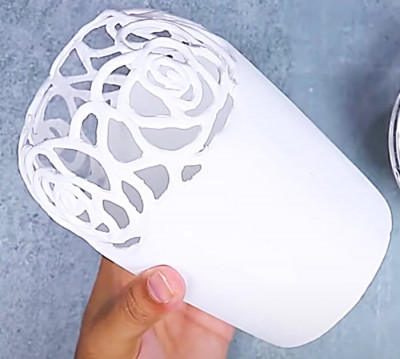 Paper Mache Corner Light Creation - DIY Joy