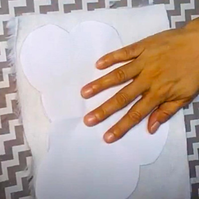 How To Make A Santa Face Mask - DIY Joy